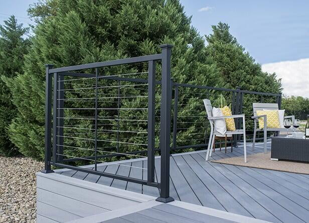 Fortress Fe26 H-Series Cable Railing