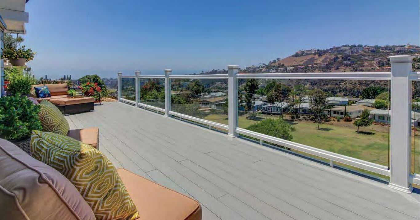 TimberTech Classic Series Glass Railing