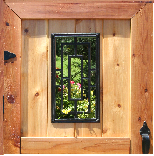 Fence & Gate Black Cast Aluminum Inserts