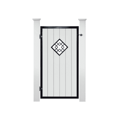 Fence & Gate Black Cast Aluminum Inserts