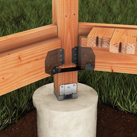 Simpson Strong-Tie Outdoor Accents - ORNAMENTAL Gazebo Tie Rafter - PC ZMAX