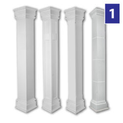 Prestige - Flex Square Columns 10"