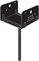 Simpson Strong-Tie Wood Conn - Bases & Caps - Post Base RCPS with ...