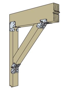 Simpson Strong-Tie Knee-Brace Stabilizer